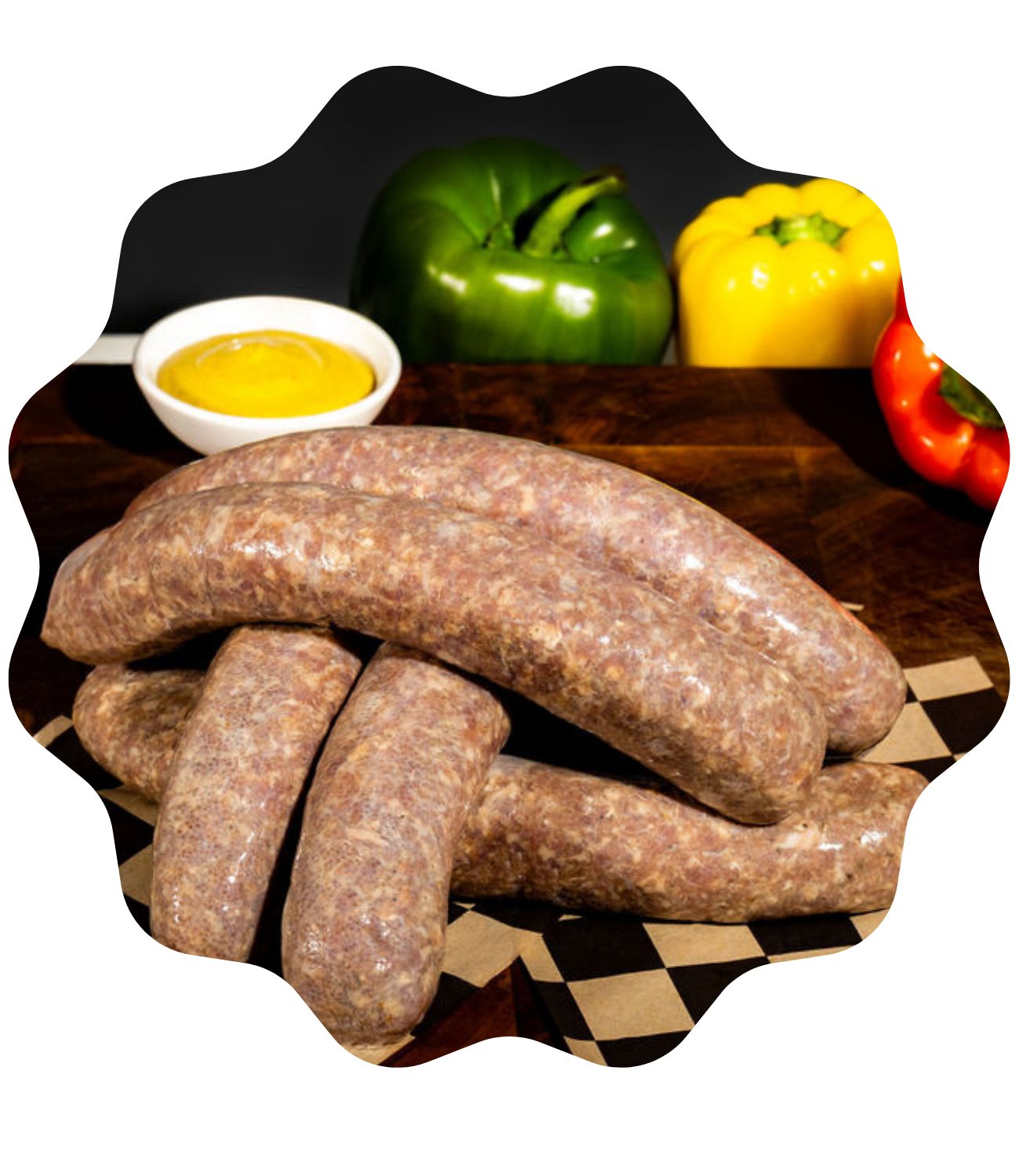 Beef Frank Sausage - 6 Pack Links – haute dawgz